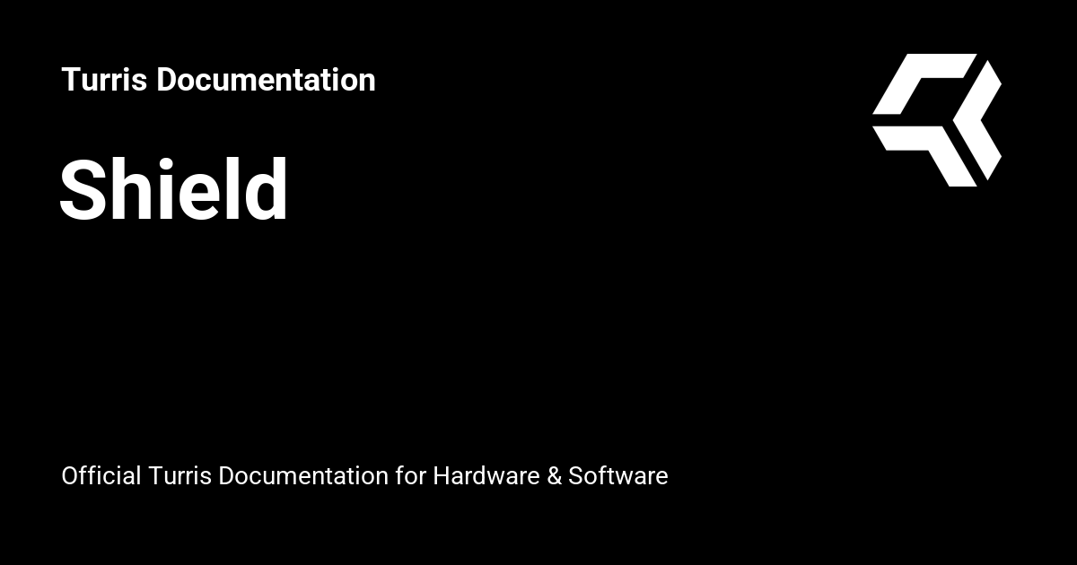 Shield - Turris Documentation